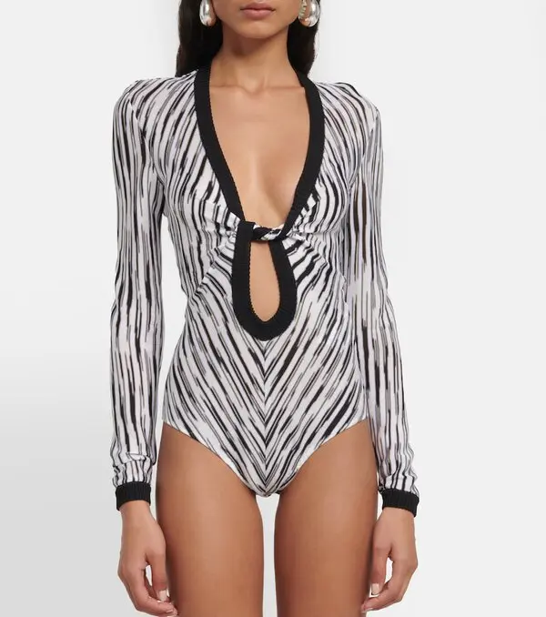 Missoni Space-dyed Cutout Bodysuit