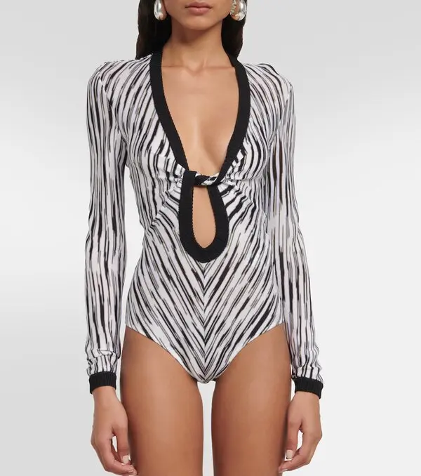 Missoni Space-dyed Cutout Bodysuit