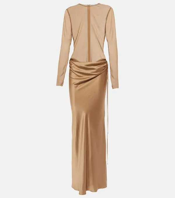 christopher esber gold dress Christopher Esber orion Gown by Christopher Esber