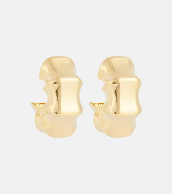 Khaite Julius -plated Hoop Earrings