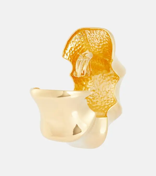 Khaite Julius -plated Hoop Earrings