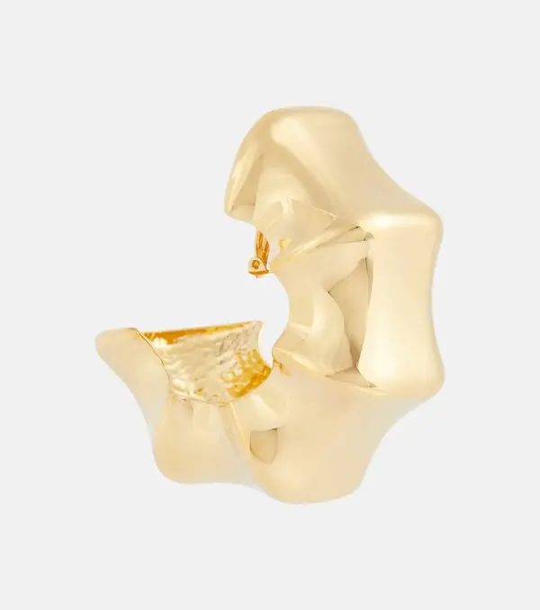 Khaite Julius -plated Hoop Earrings