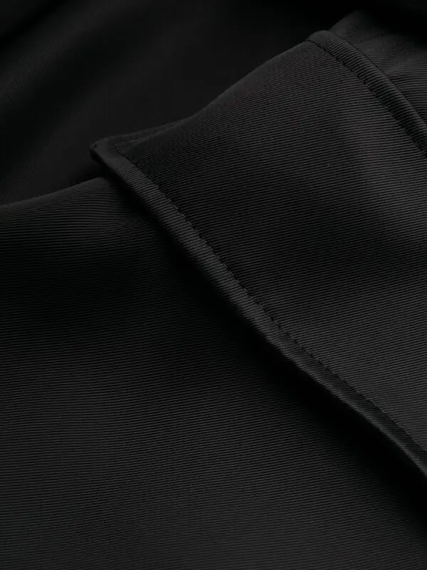 Versace Wide-leg Cargo Trousers - Black