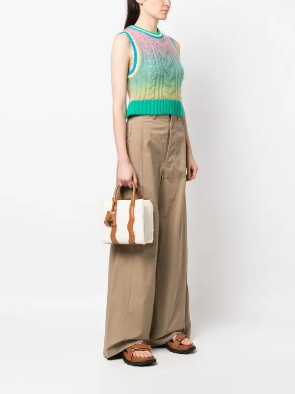 Palm Angels Canvas Tote Bag