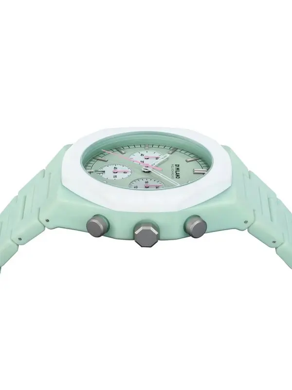 D1 MILANO Polychrono 40.5mm Watch - Green