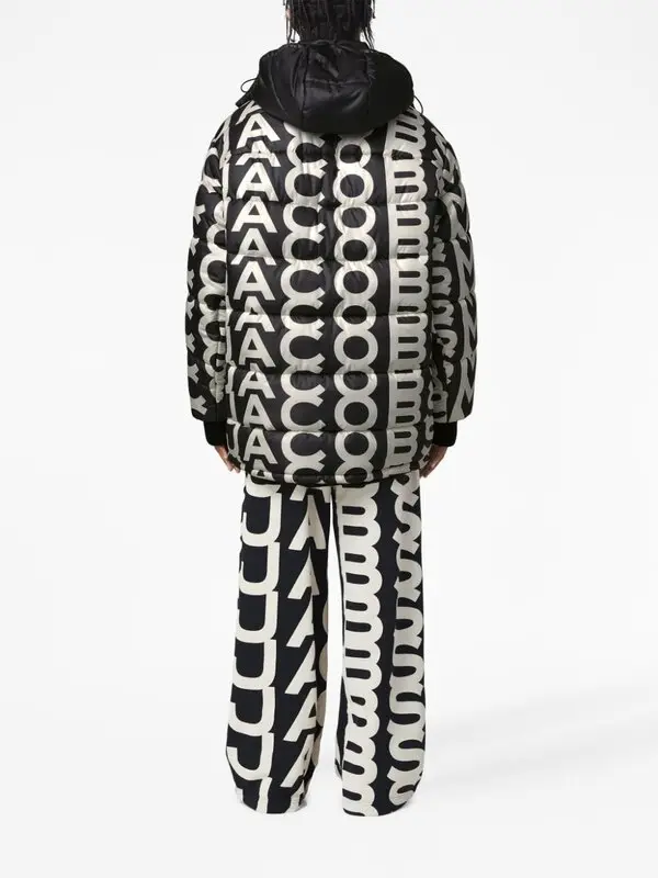 Marc Jacobs Monogram Oversized Puffer Jacket - 004 | Editorialist