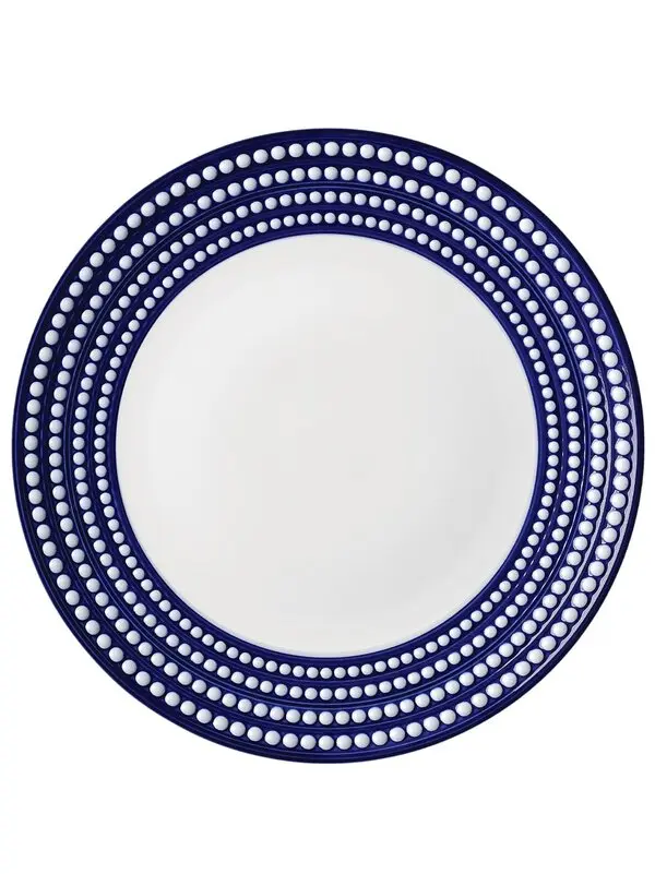 L'Objet Perlée Charger Plate - Blue