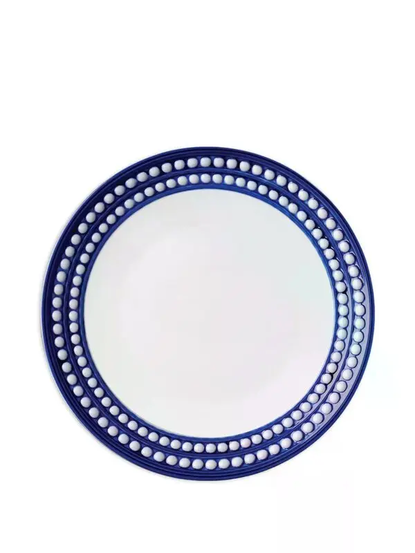 L'Objet Perlée Dessert Plate - Blue