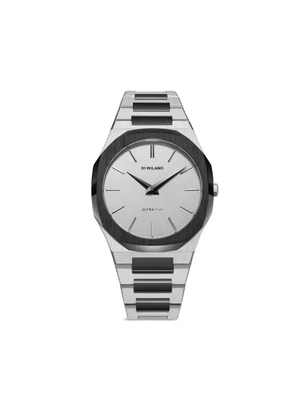 D1 MILANO Ultra Thin 38mm Watch - Silver