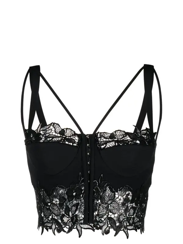 Versace Floral Lace Corset
