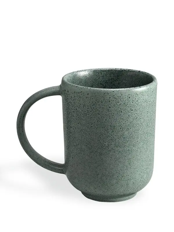 L'Objet Terra Glazed-finish Mug - Green