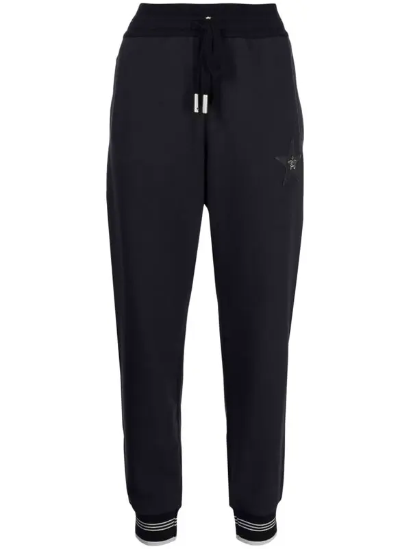 Lorena Antoniazzi Star-detail Track Pants - Blue