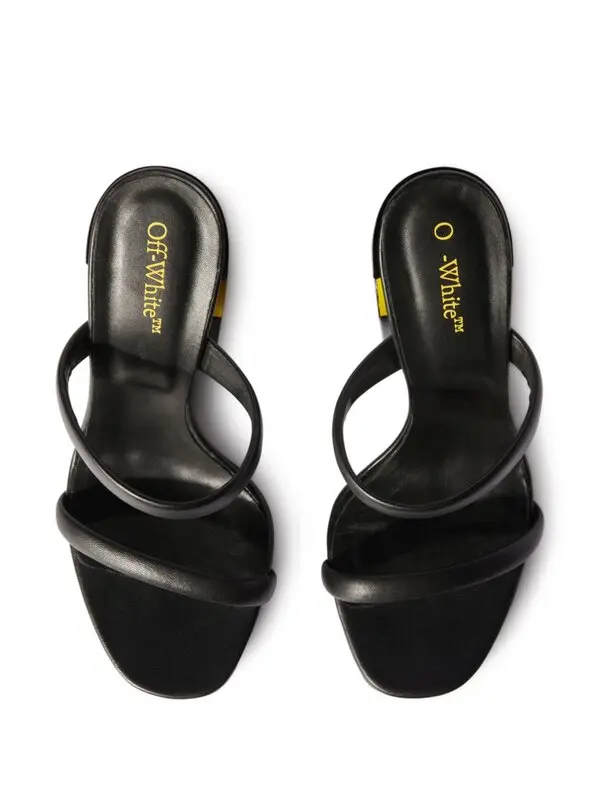 Off-White Pop Meteor Cut-out Sandals - Black