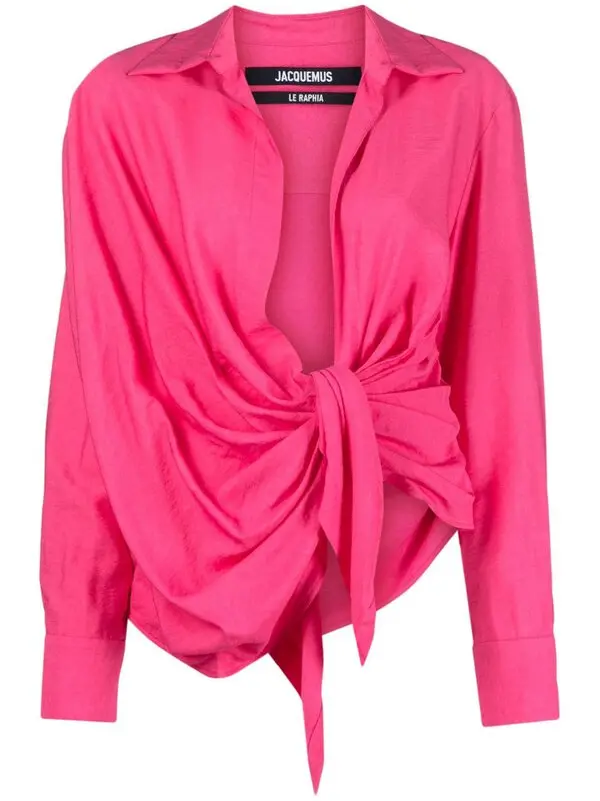 Jacquemus La Chemise Bahia Shirt - Pink