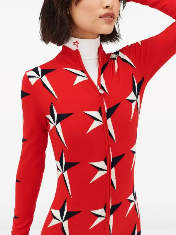 Perfect Moment Intarsia-knit Jumper