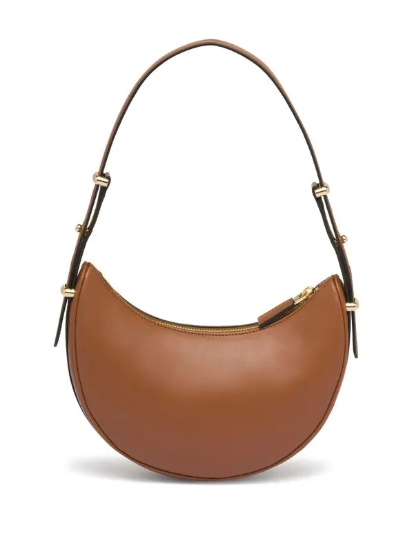 Prada Arqué Leather Shoulder Bag