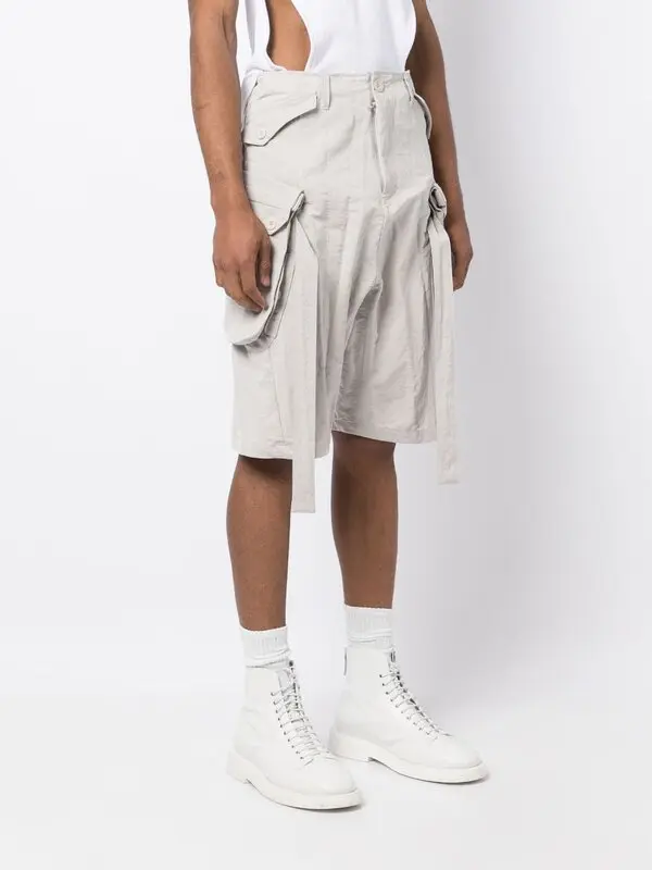 JULIUS Drop-crotch Cargo Shorts