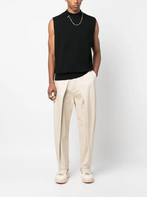 COUNTY OF MILAN Marcelo Burlon Layered Tapered Trousers