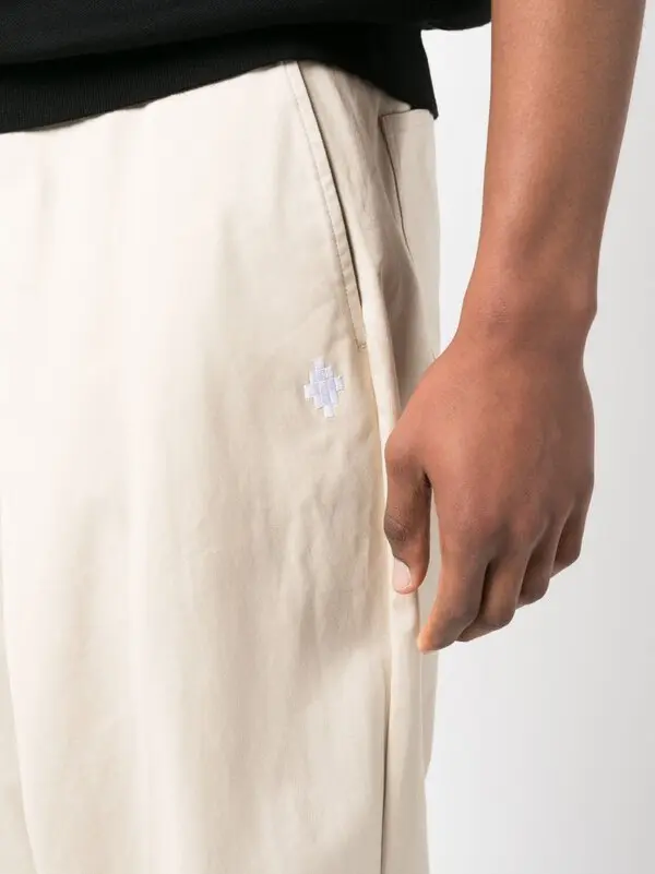 COUNTY OF MILAN Marcelo Burlon Layered Tapered Trousers