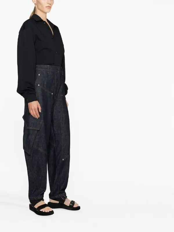 LEMAIRE Balloon-sleeve Wool Shirt