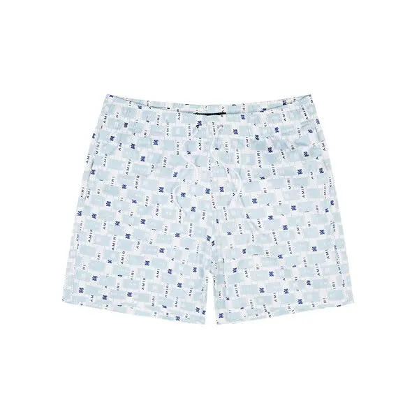 Amiri Logo-print Stretch-shell Swim Shorts, Shorts