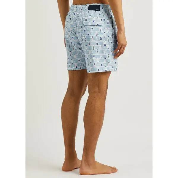 Amiri Logo-print Stretch-shell Swim Shorts, Shorts