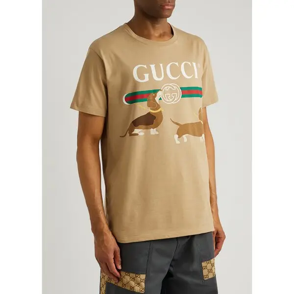 Gucci Logo-print Cotton T-shirt