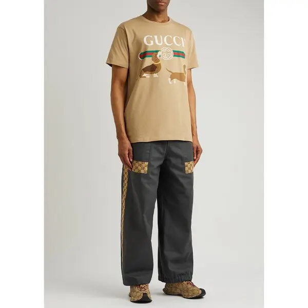 Gucci Logo-print Cotton T-shirt