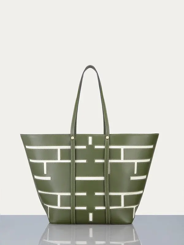 FRAME Plaque Cut Out Tote