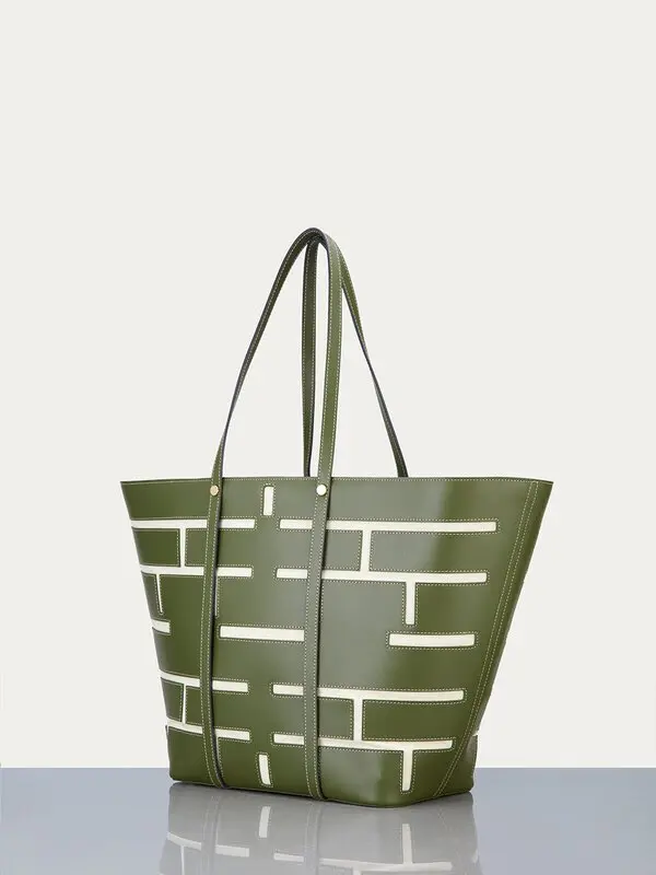 FRAME Plaque Cut Out Tote