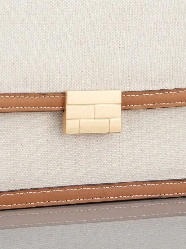 FRAME Le Signature Mini Canvas Shoulder Bag