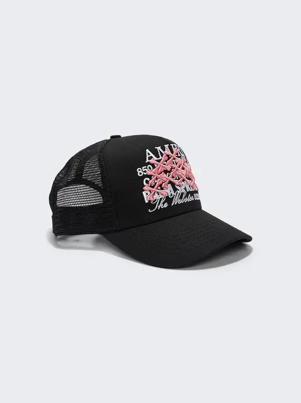 Amiri X The Webster Stacked Bones Hat - Black | Editorialist