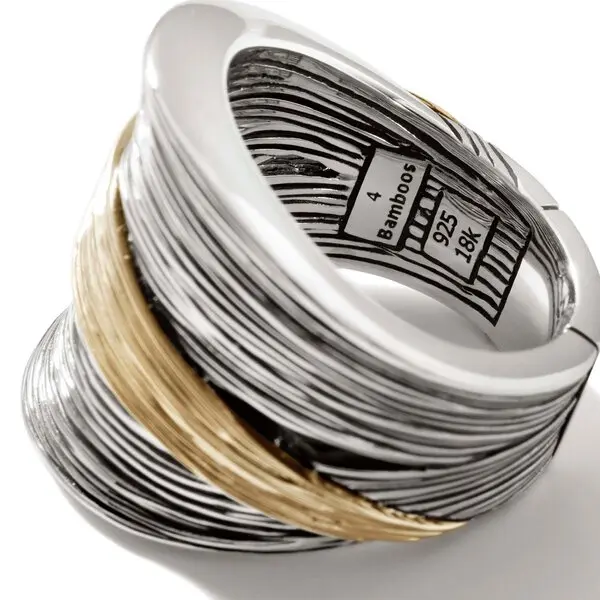 John Hardy Bamboo Saddle Ring