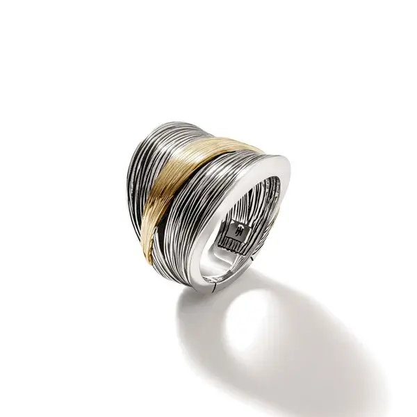 John Hardy Bamboo Saddle Ring