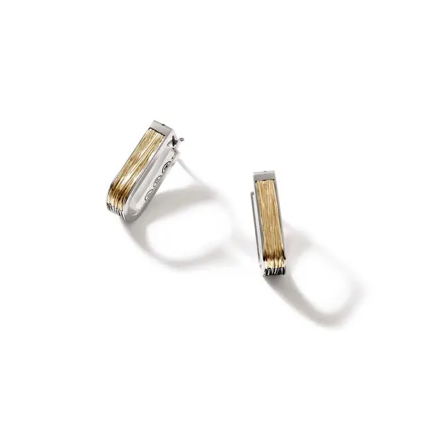 John Hardy Bamboo Hoop Earrings, Gold - Sterling Silver
