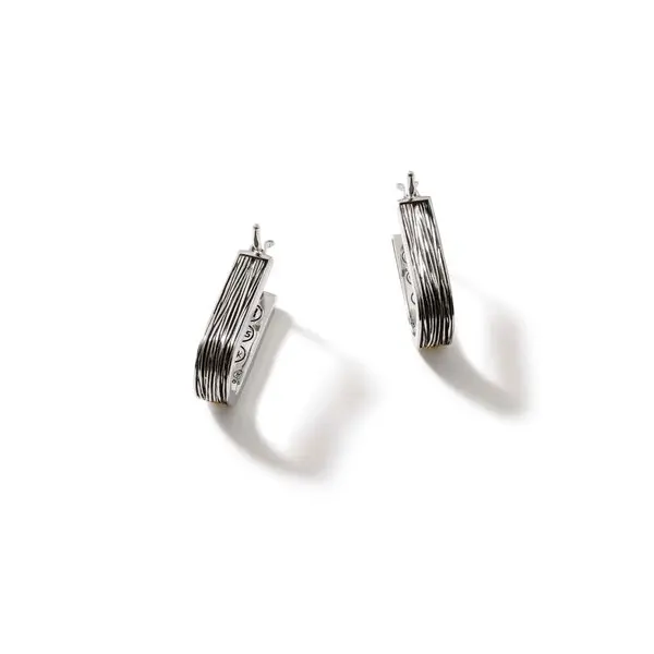 John Hardy Bamboo Hoop Earrings In Gold