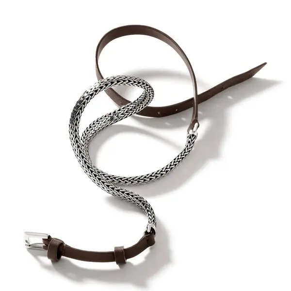 John Hardy Icon Wrap Bracelet - Dark Brown