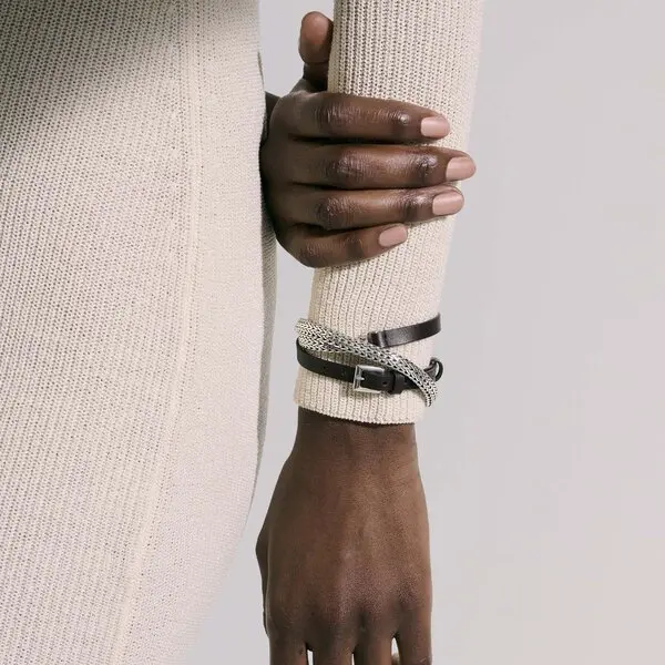 John Hardy Icon Wrap Bracelet - Dark Brown