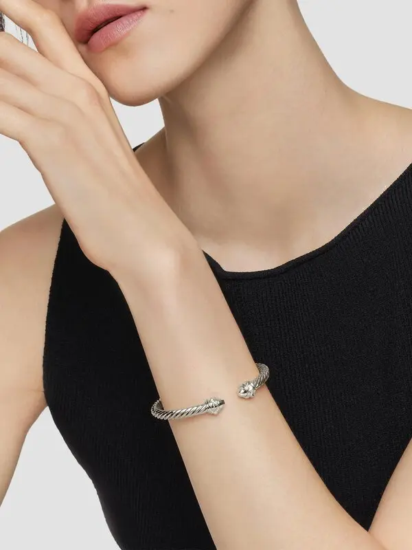 David Yurman Renaissance Classic Cable Bracelet In 5mm - Sterling Silver