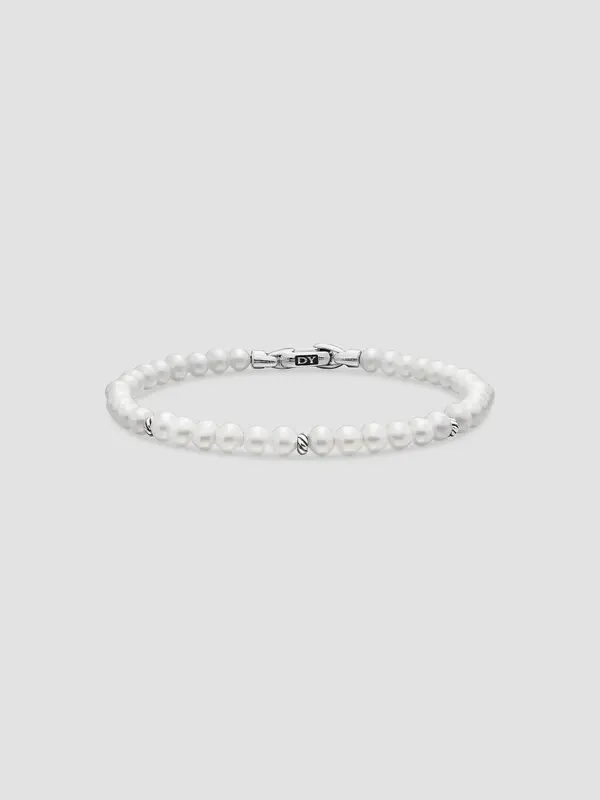 David Yurman Bijoux Spiritual Beads Bracelet - Pearl