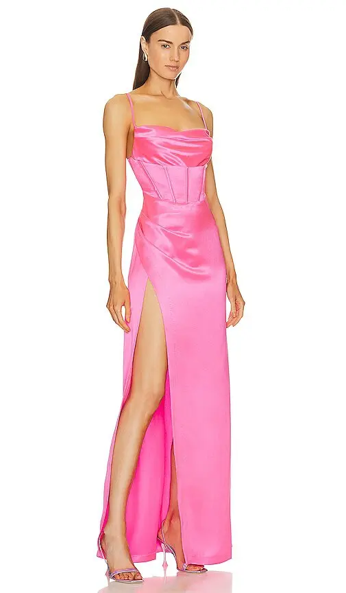 Retrofete Rosa Draped Gown