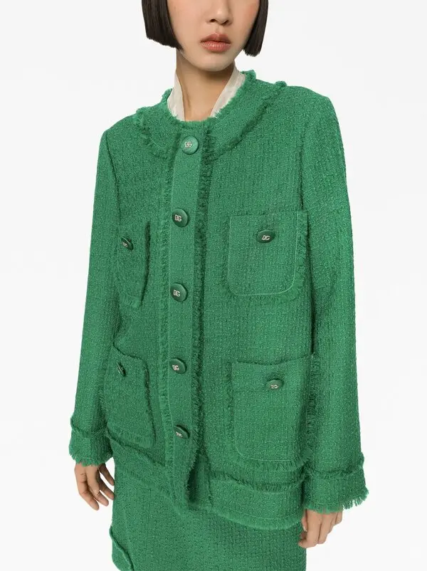 Dolce & Gabbana Bouclé Tweed Jacket