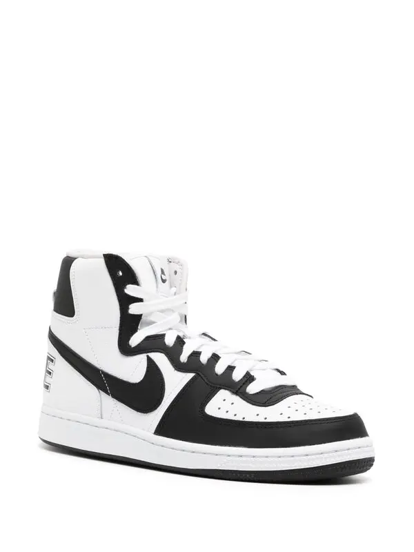 Comme Des Garçons X Nike Terminator High-top Sneakers - White