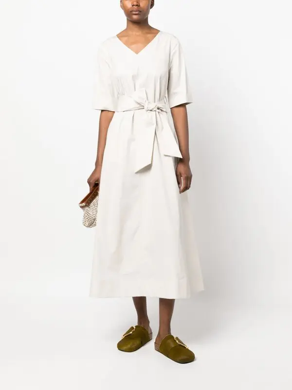 Lorena Antoniazzi Belted Midi Dress