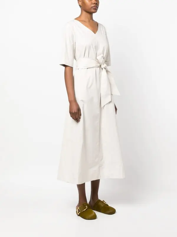 Lorena Antoniazzi Belted Midi Dress