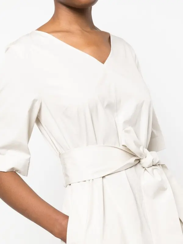 Lorena Antoniazzi Belted Midi Dress