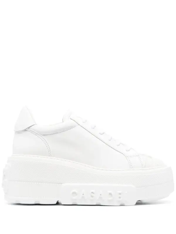 Casadei Nexus 75mm Platform Sneakers - White