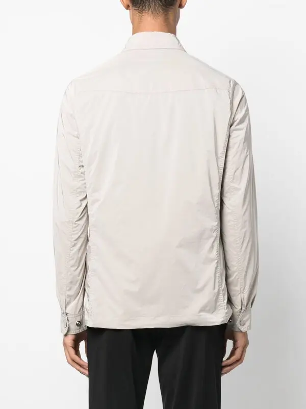 MOORER Press-stud Fastening Jacket - Neutrals