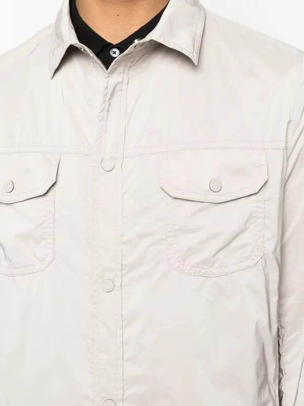 MOORER Press-stud Fastening Jacket - Neutrals