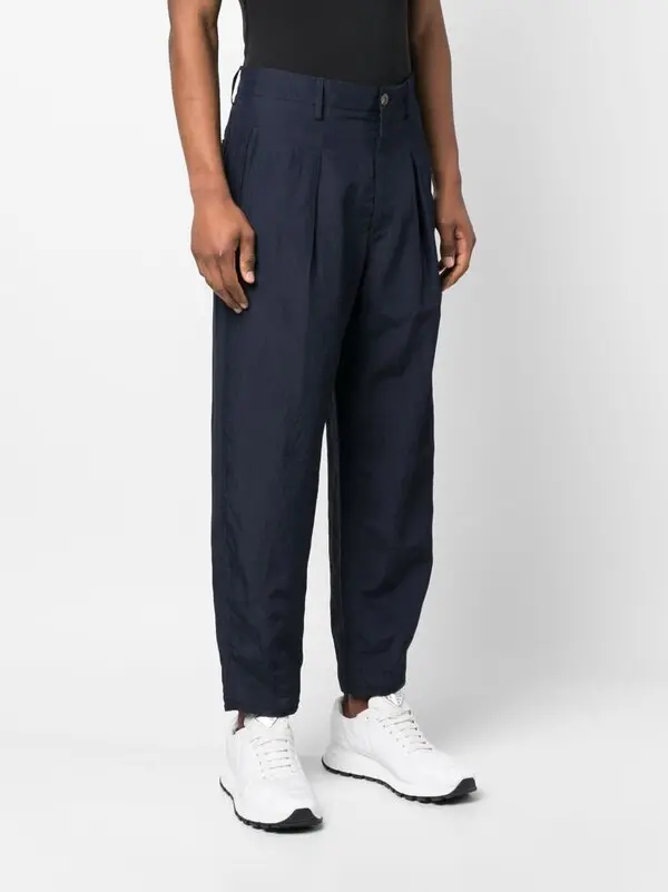 Giorgio Armani Pleated Wide-leg Trousers